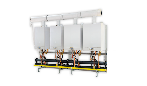 Wall hung high power boilers cascade/time power | Italtherm